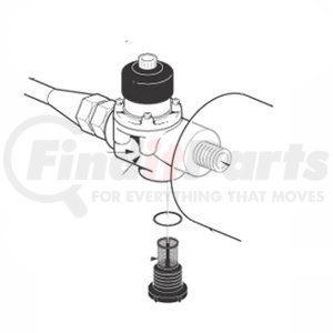 25165589 by MACK - Air Brake Pressure Protection Valve