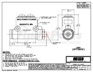 Mico Lever Lock | 02-640-125 Mico | Lever Lock Brake