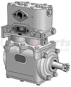 279615K by HALDEX - Unloader Kit - For use on Bendix® TF500/TF501/TF600 ...