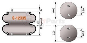 S-27447-1 by HENDRICKSON - AIR SPRING PEDESTAL KIT