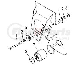 R-004588 by HENDRICKSON - Pivot Bolt - Wear Pads and Bushing Kit