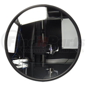 16032 by GROTE - 8 1/2" Convex Mirrors with Center-Mount Ball-Stud - Black