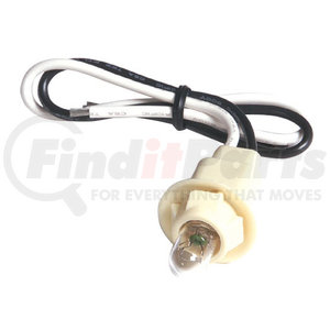 84-1004 by GROTE - Replacement Lamp Socket Repair Assembly - Black, 2 Wire