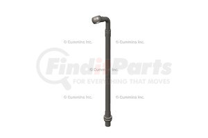 4318952 by CUMMINS - Turbocharger Coolant Supply Line