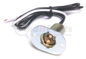 84-1004 by GROTE - Replacement Lamp Socket Repair Assembly - Black, 2 Wire