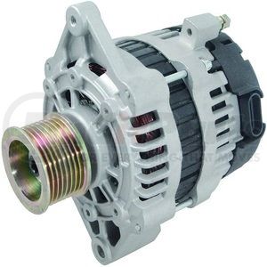 19020208 by DELCO REMY - Alternator - 11SI Model, 12V, 95A, M8 B+ ...