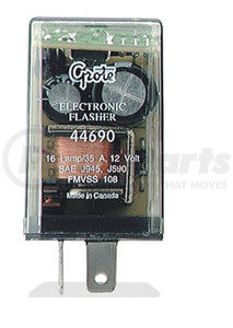 44891 by GROTE - 2 Pin Flasher - Variable-Load Electronic LED