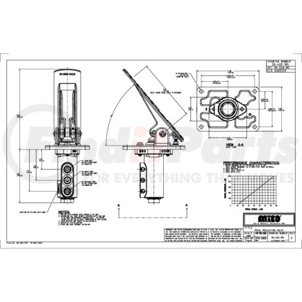 06-460-384 by MICO - PEDAL MODULATING VALVE