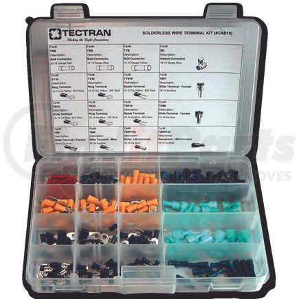 Tectran CAB19 Electrical Terminals Assortment + Cross Reference ...
