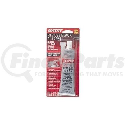 Loctite Corporation 37467 - RTV 598 Black Silicone Gasket Maker 80-ml ...