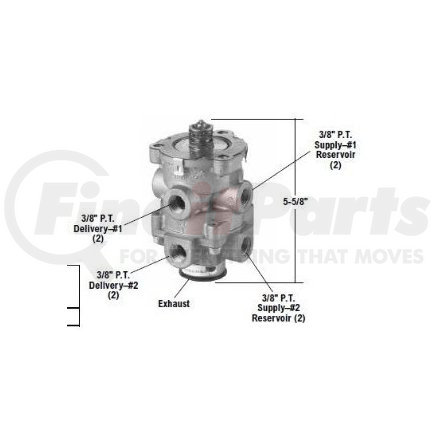 286171 by BENDIX - E-6 Foot Brake Valve