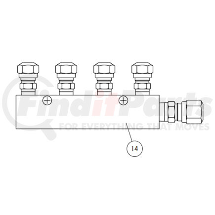 VS-30410 by HENDRICKSON - Tandem Manifold
