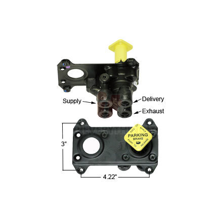 800310 by BENDIX - PARK BRAKE VALVE