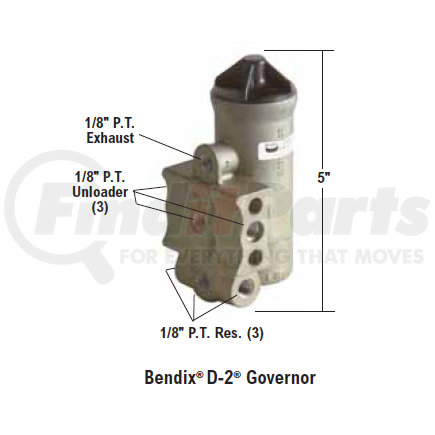 277486 by BENDIX - D-2 Governor Valve