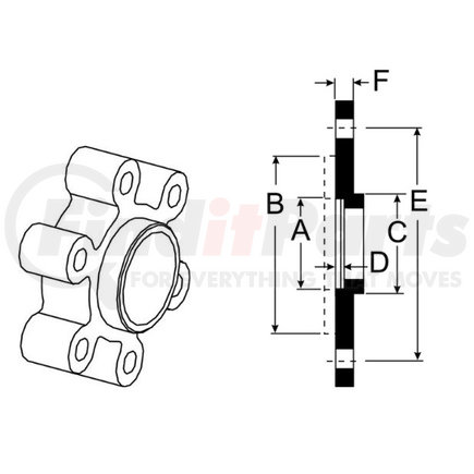 994102 by HORTON - Engine Cooling Fan Spacer Kit