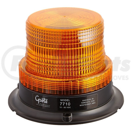 77103 by GROTE - Mighty Mini Strobe Light - Single Flash Yellow