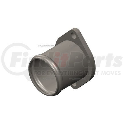 3913030 by CUMMINS - Engine Coolant Water Outlet Tube