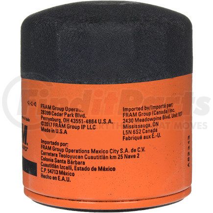 PH3506 by FRAM - Oil Filter