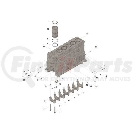 Cummins 4376170 Engine Block + Cross Reference | FinditParts