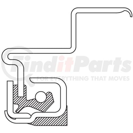 National Seals 100494 Multi-Purpose Seal + Cross Reference | FinditParts