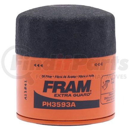 FRAM PH3593A Engine Oil Filter + Cross Reference | FinditParts