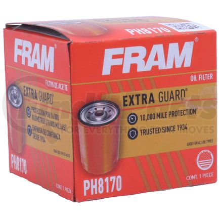 FRAM PH8170 Engine Oil Filter + Cross Reference | FinditParts