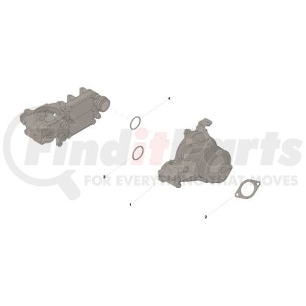 Cummins 4309267 - Water Pump Kit + Cross Reference | FinditParts