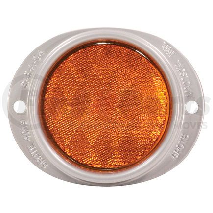40193 by GROTE - Steel Two-Hole Mounting Reflector, Silver Housing w ...