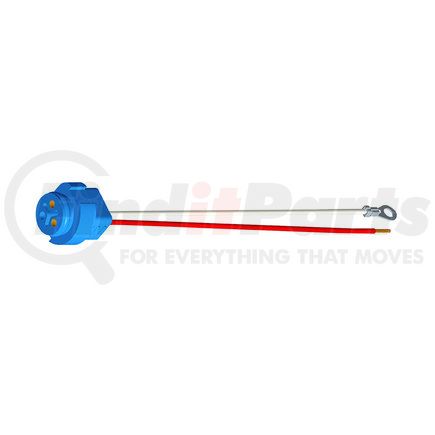 67013 by GROTE - 11",2-WIRE PLUG-IN PIGTAIL,MALE PIN LAMP