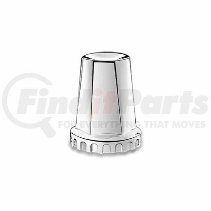 TRUX TNUT-MF2T - Nut Cover, Chrome, Plastic, Mag Style, 33mm Threaded ...