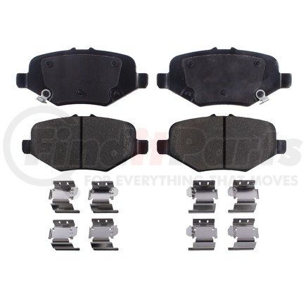 AD1612 by ADVICS - Ultra-Premium Ceramic Formulation Brake Pads