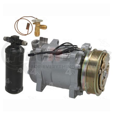 Four Seasons TSN1413 - A/C Compressor & Component Kit - Prefilled with ...