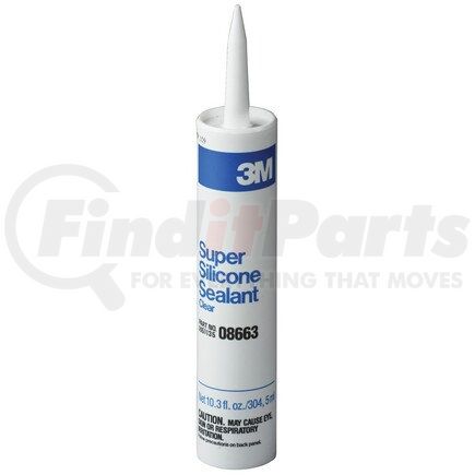08663 by 3M - 3M SUPER SILICONE SEAL CL
