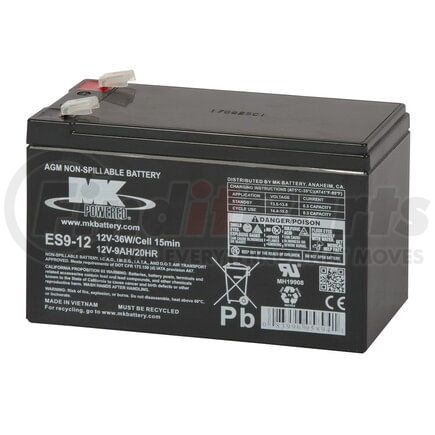 Deka Battery Terminals ES9-12 Vehicle Battery + Cross Reference ...
