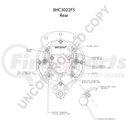 Leece Neville 8HC3022FS Alternator + Cross Reference | FinditParts