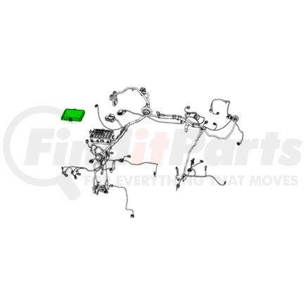 Semi Truck Fuse Box Cover | Part Replacement Lookup & Cross Reference ...