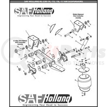 SAF-HOLLAND 93003597 Screw + Cross Reference | FinditParts
