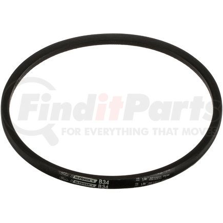 Gates B34 Accessory Drive Belt + Cross Reference | FinditParts