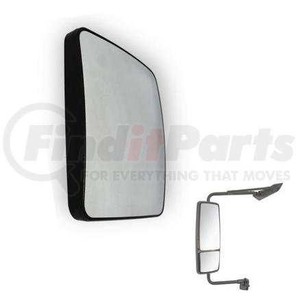 V154003117 by VELVAC - Glass Kit-Convex Glass Model 400, Black, Heated ...