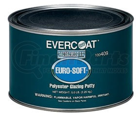 Evercoat 409 - Euro-Soft® Polyester Glazing Putty, 1/2-Gallon | FinditParts