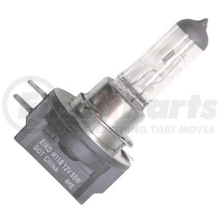 H11B by EIKO - Headlight Bulb, H11B 12V 55W T3-1/2 Open Tab Base