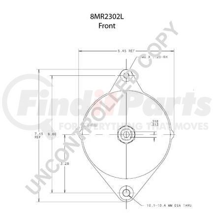 Leece Neville 8MR2302L Alternator + Cross Reference | FinditParts