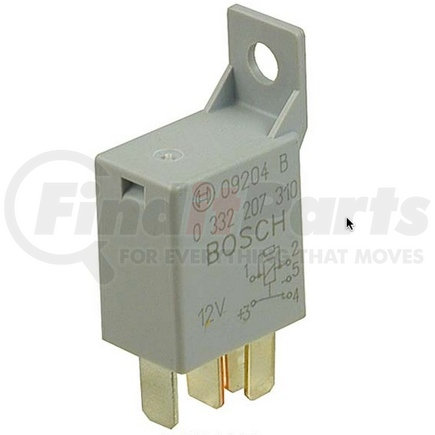 Bosch 0-332-207-310 - Micro Relay, 12V, 20A, 5 Terminals, SPDT ...