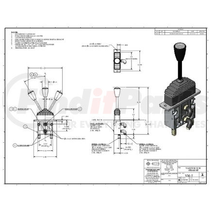 VM-7 by APSCO - VM Series Single Control