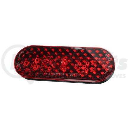 54722 by GROTE - 6" Oval LED Stop / Tail / Turn Light - Integrated AMP ...