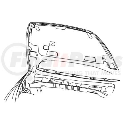 Chrysler 68026833AA - LABEL. Emission. Diagram 3 | FinditParts