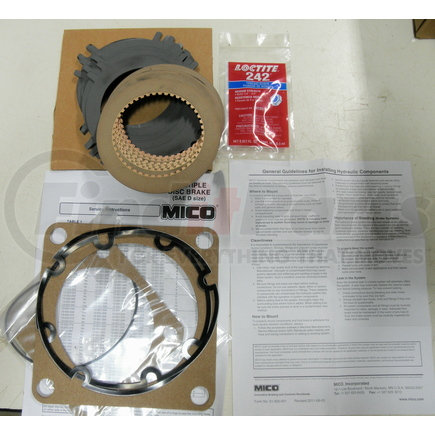 MICO 12-501-306 Disc Brake Hardware Kit | FinditParts