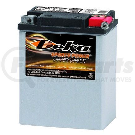 ETX15L by DEKA BATTERY TERMINALS - 12-VOLT POWER SPORTS AGM