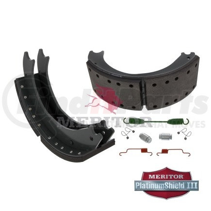 Meritor XK3124719R Drum Brake Shoe + Cross Reference | FinditParts