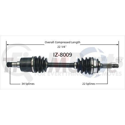 IZ-8009 by SURTRAK AXLE